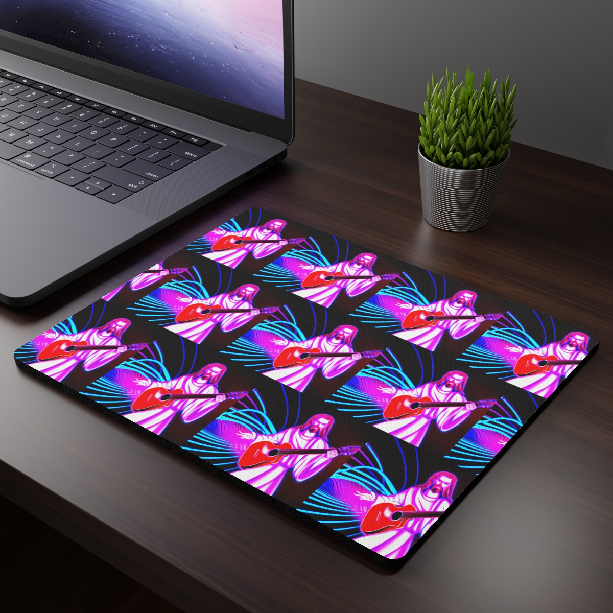 Rockstar Jesus Mouse Pad - CWG