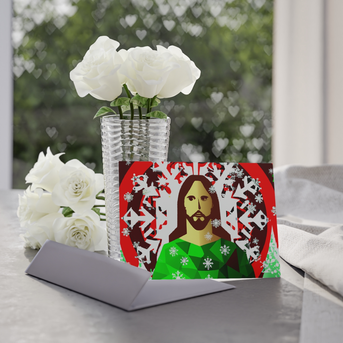 Jesus Christmas Cards (Two-sided print) - CWG